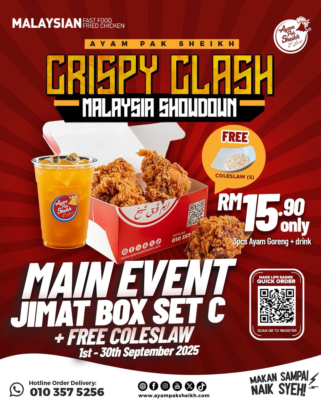 Ayam Pak Sheikh Lancar Promosi “Crispy Clash Malaysia Showdown ...